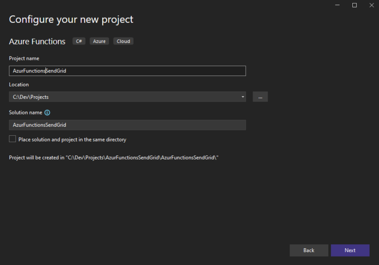 Sending Email From Azure Functions With Sendgrid Simon Holman